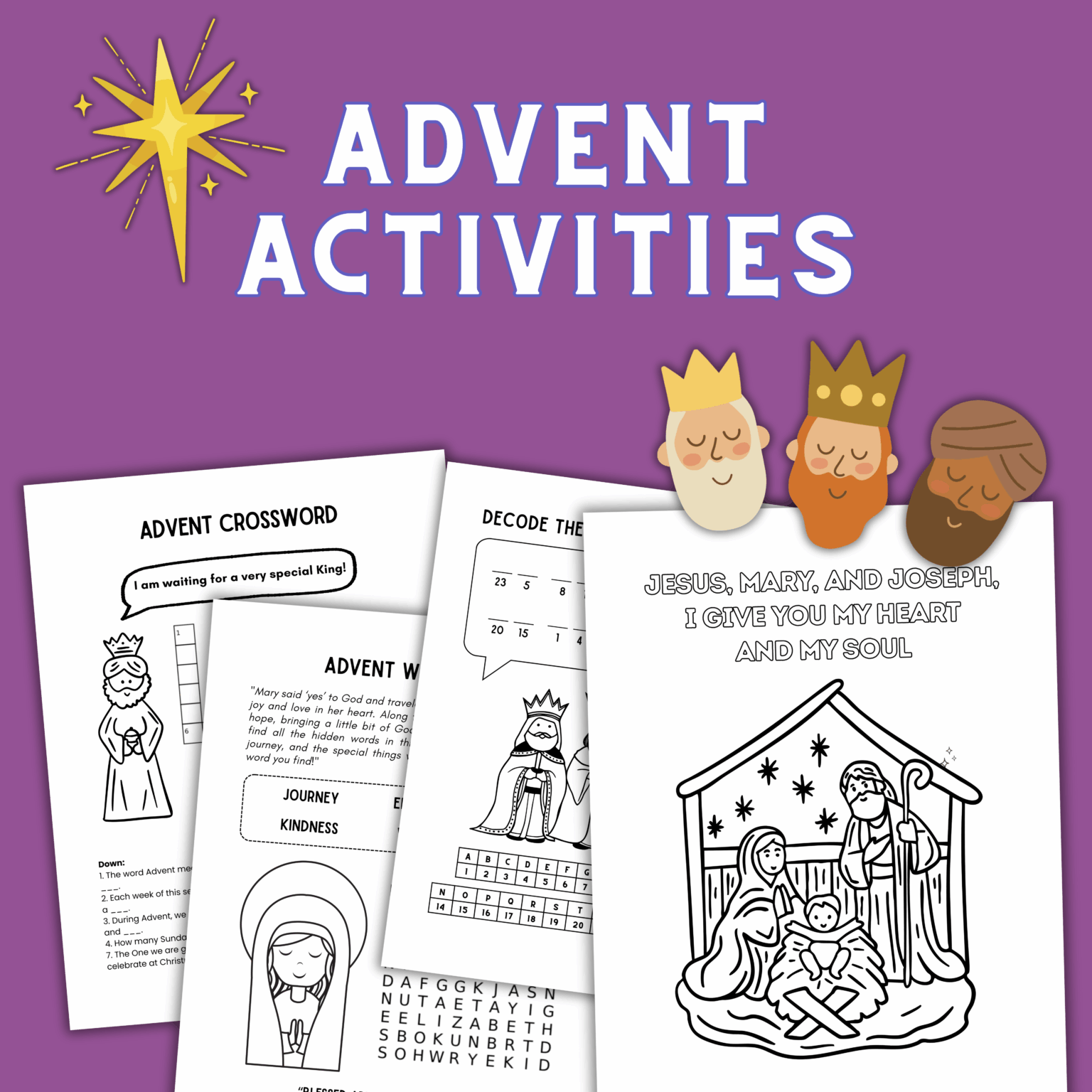 Catholic Printables for Kids – Free Catholic Printables and Resources ...